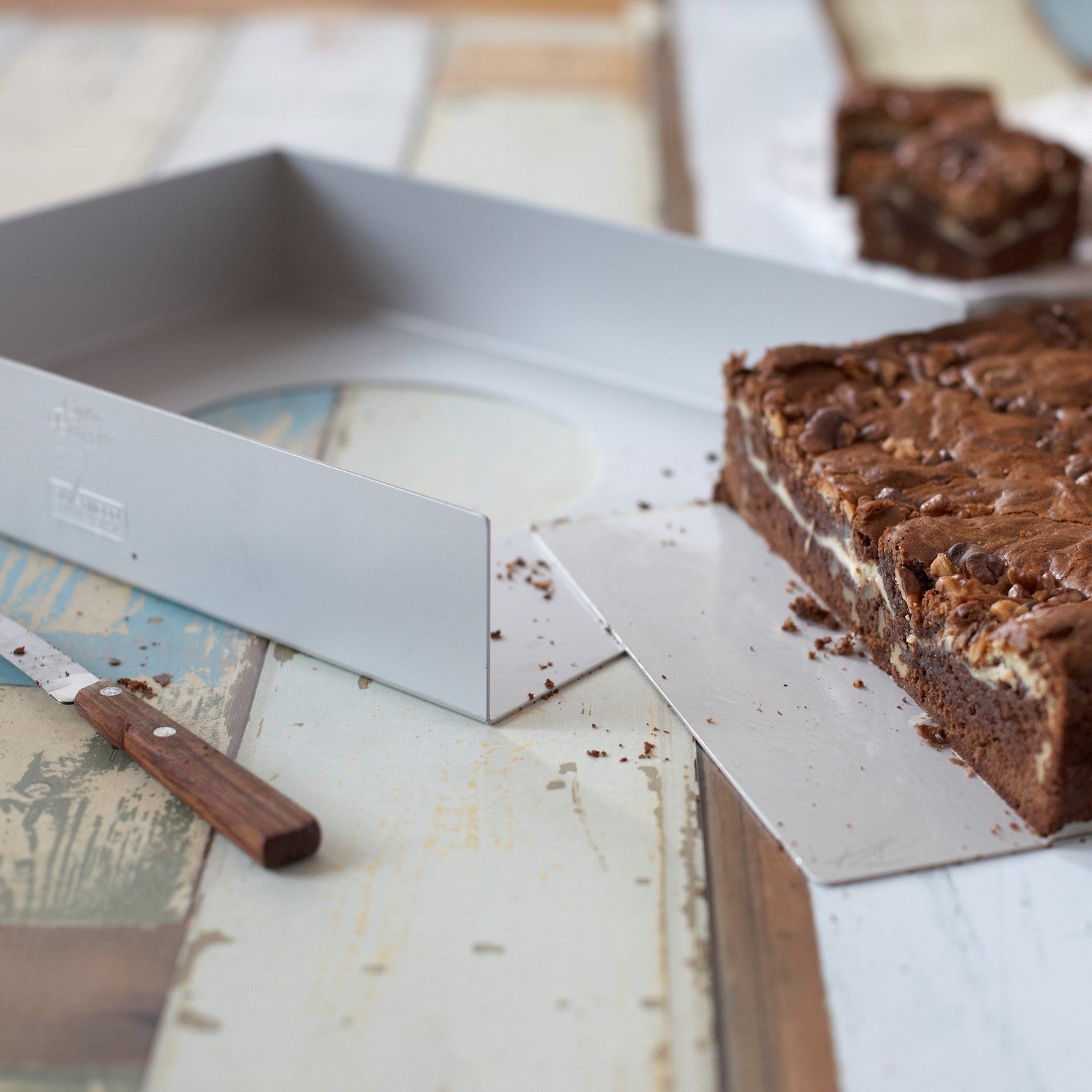 Rechteckige Backform mit Herausziehbarem Boden | 2-Teilig | Barcomi's ...